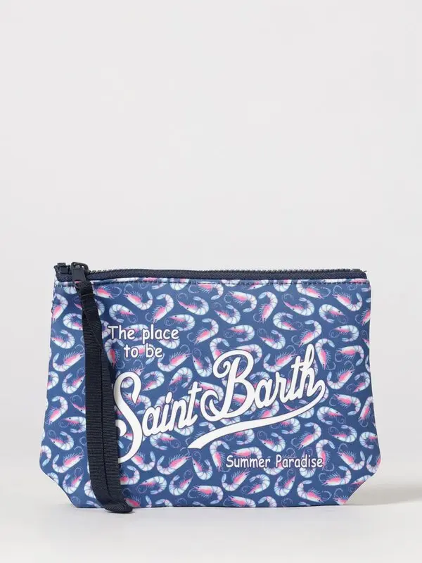 MC2 SAINT BARTH Neoprene Pouch With Logo - Blue 4