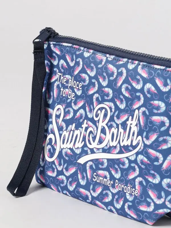MC2 SAINT BARTH Neoprene Pouch With Logo - Blue 4