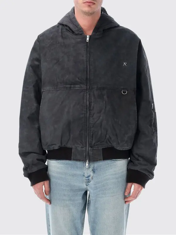 REPRESENT Hooded Bomber Jacket In Nylon