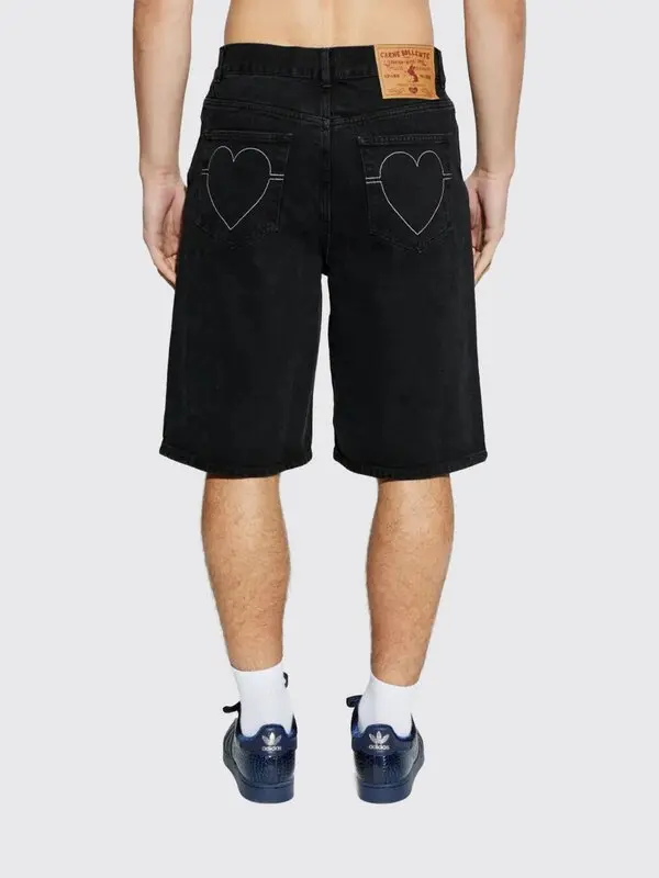 CARNE BOLLENTE Organic Cotton Denim Shorts