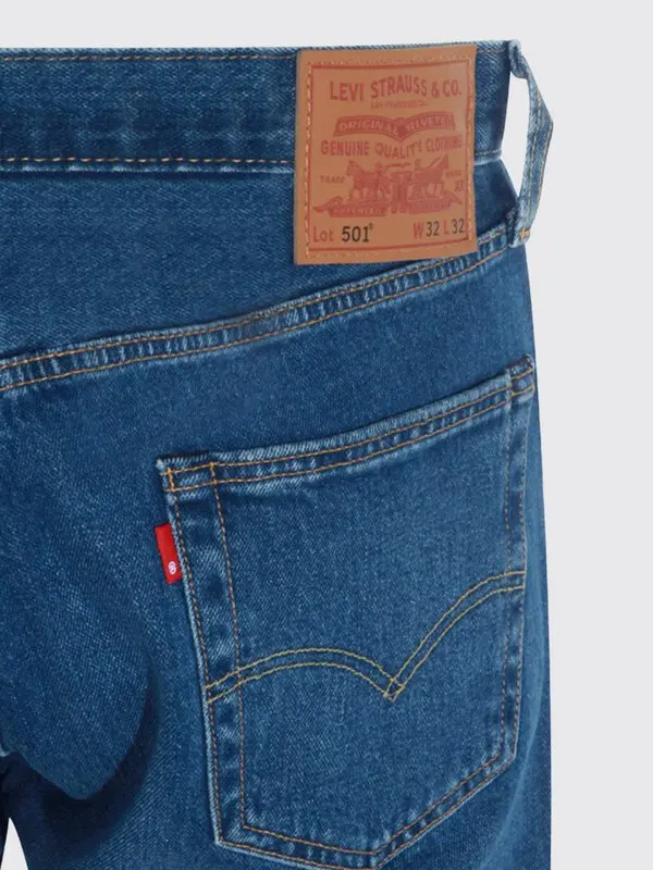 LEVI'S 5-pocket Straight-fit Cotton Jeans