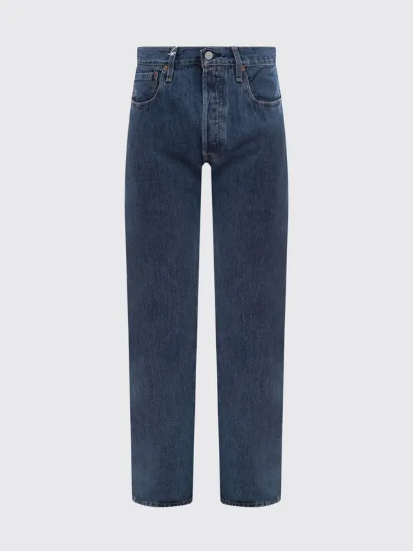 LEVI'S 5-pocket Straight-fit Cotton Jeans - Grey