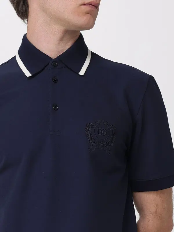 Dolce & Gabbana Basic Cotton Polo Shirt