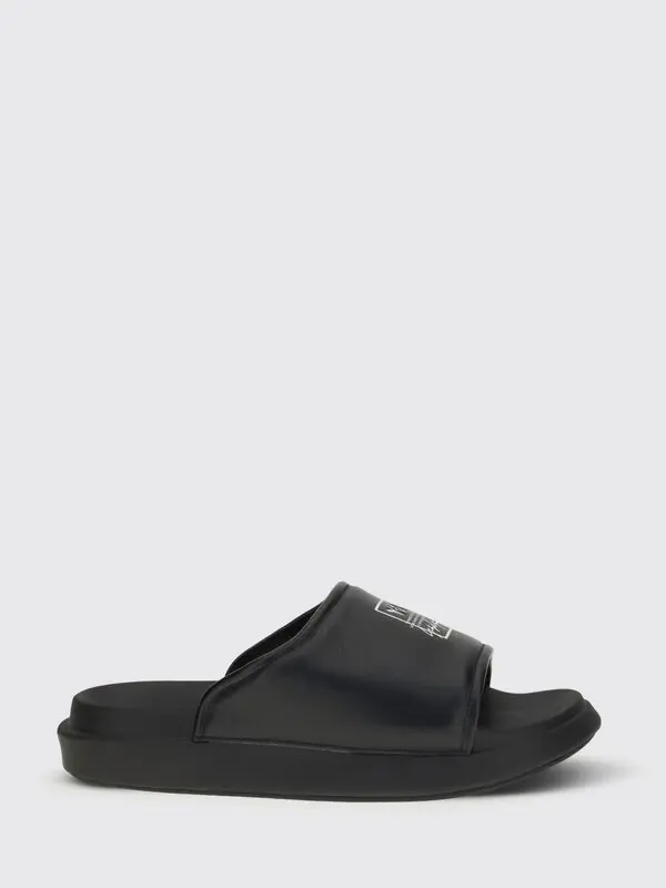Y3 Leather Sliders