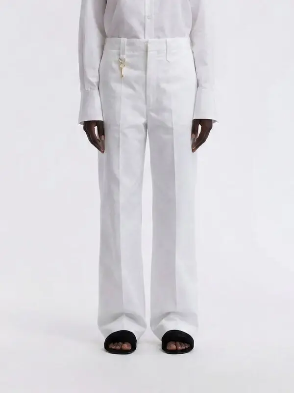 Carven Cotton Palazzo Trousers