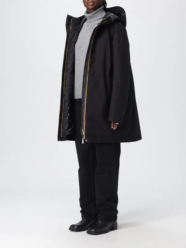 K-WAY Coat Colour" Jacket - Black