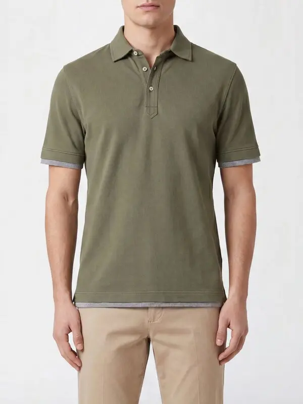 Brunello Cucinelli Polo Shirt - Green
