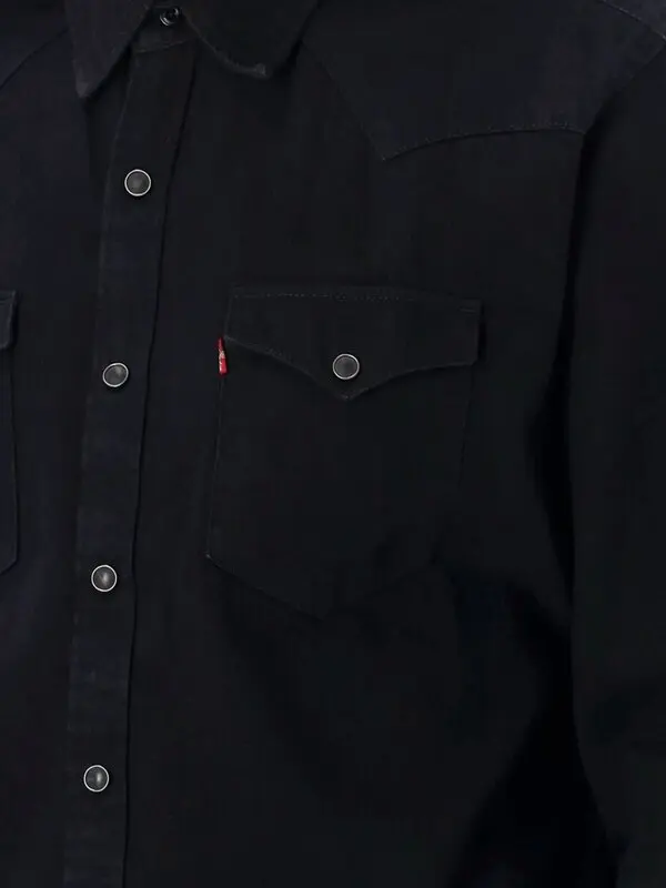 LEVI'S Barstow Long-sleeved Cotton Denim Shirt