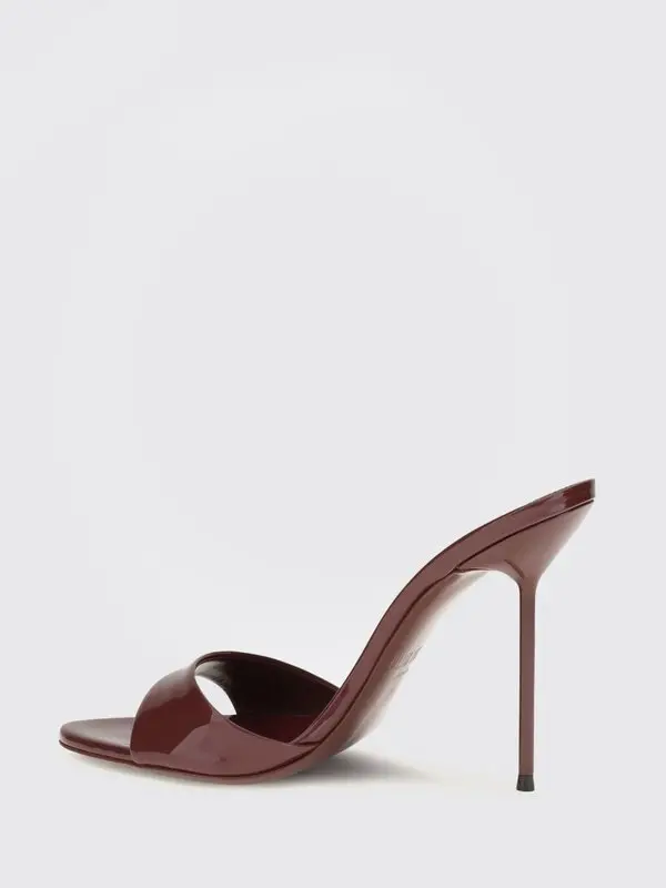 Paris Texas High Heel Sandals - Black Cherry
