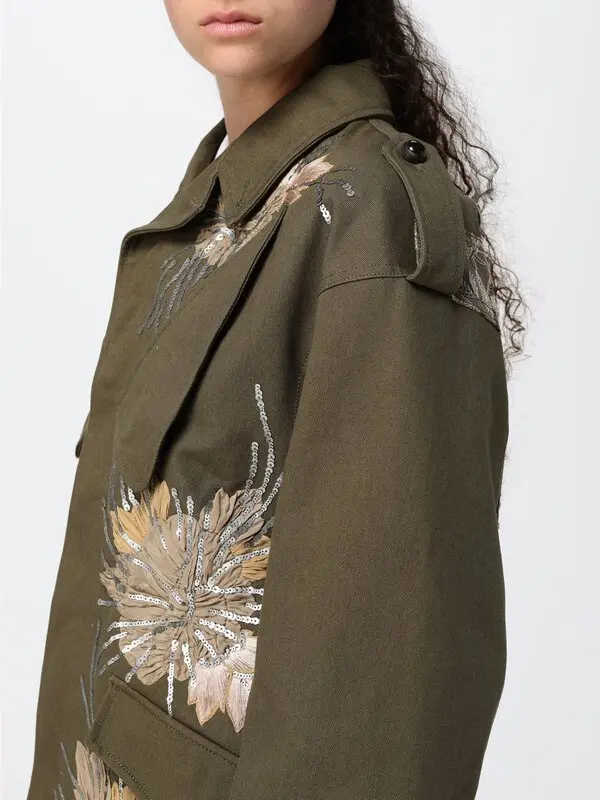 Antonio Marras Embellished Cotton Parka