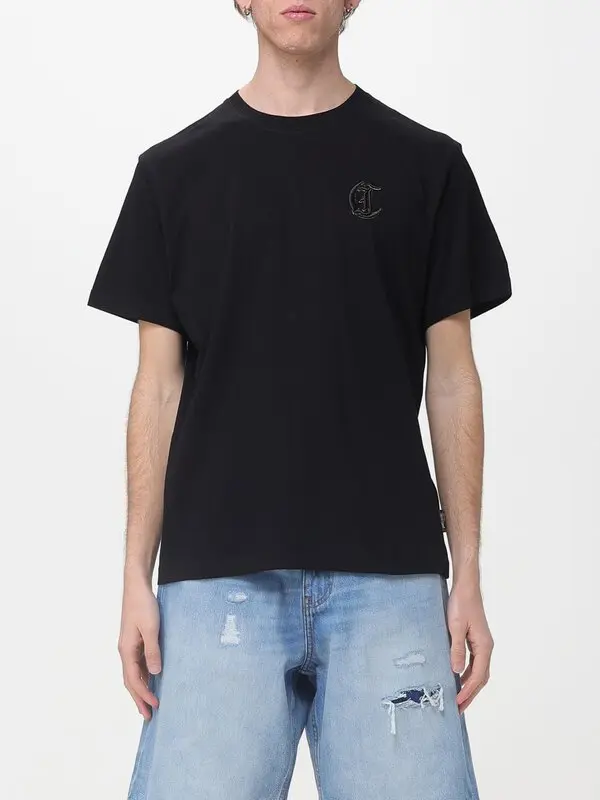 Just Cavalli Cotton T-shirt With Logo