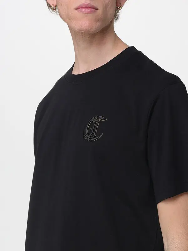 Just Cavalli Cotton T-shirt With Logo