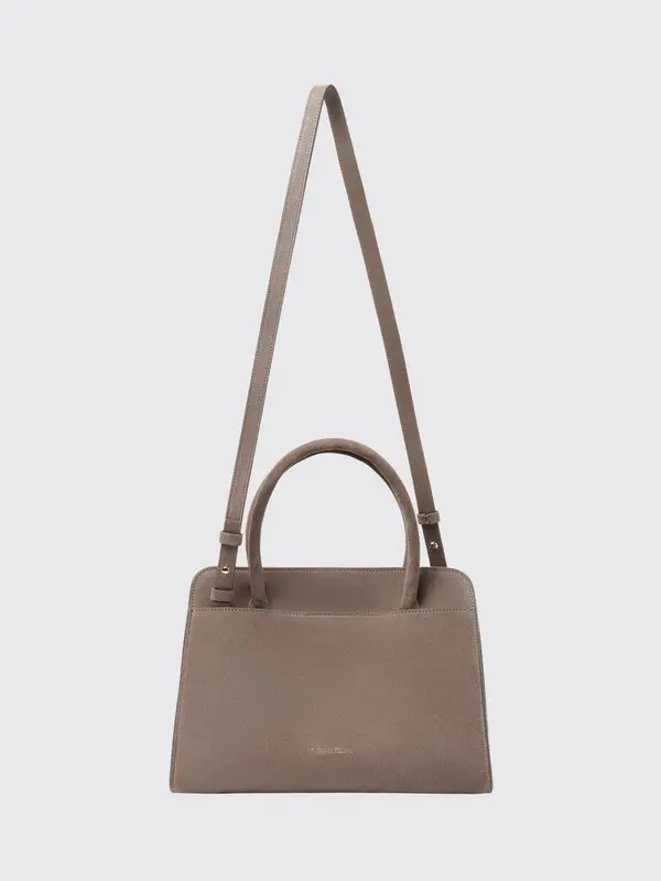 Fabiana Filippi Leather Crossbody Bag - Coffee