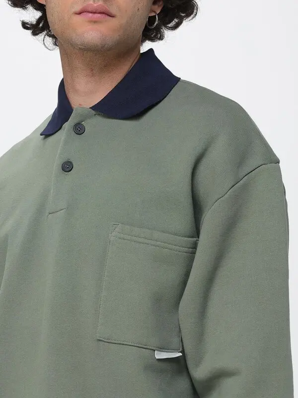 GR10K Cotton Polo Sweatshirt