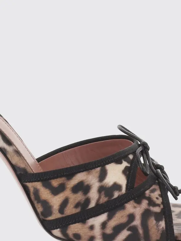 Amina Muaddi Eleonora Satin Mules