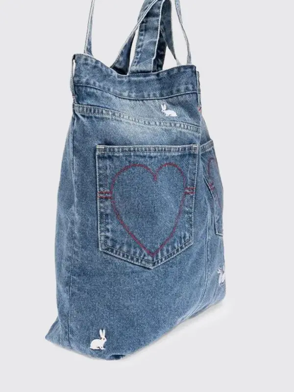 CARNE BOLLENTE Tote Bag With Hearts