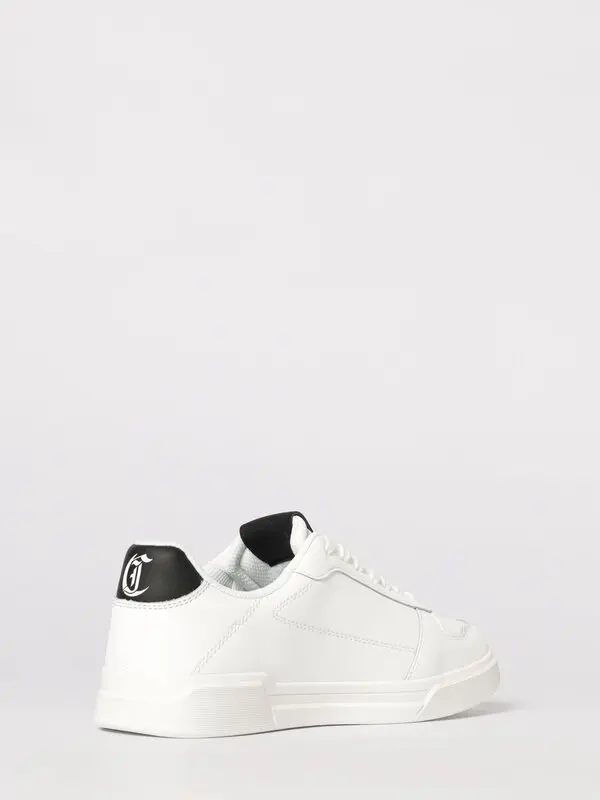 Just Cavalli Leather Sneakers - White
