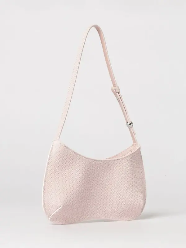 Jacquemus Bisou Bag In Suede With Woven Embossing