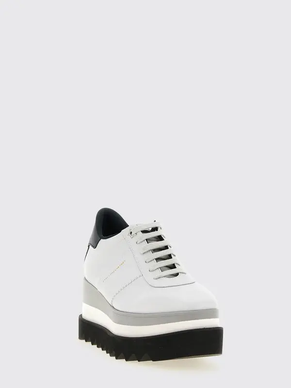 Stella McCartney Elyse Wedge Sneakers In Polyurethane