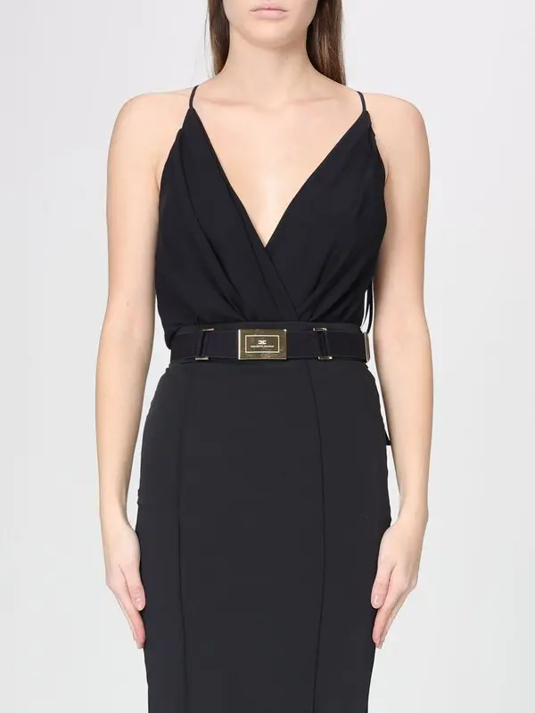 Elisabetta Franchi Top Colour - Black