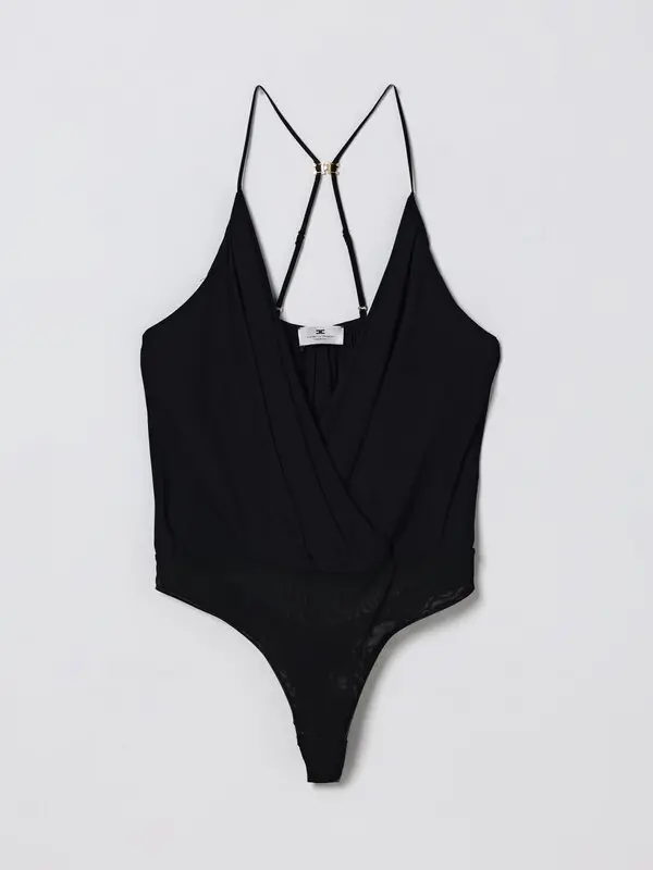 Elisabetta Franchi Top Colour - Black
