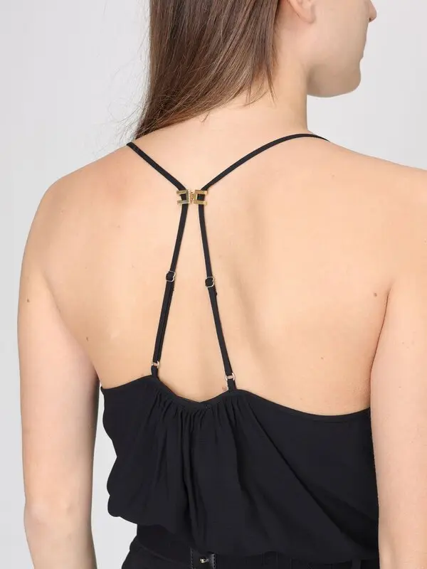Elisabetta Franchi Top Colour - Black