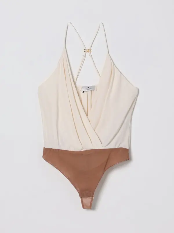 Elisabetta Franchi Draped Bodysuit