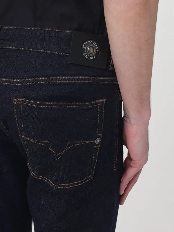 Versace Slim Fit Stretch Denim Jeans