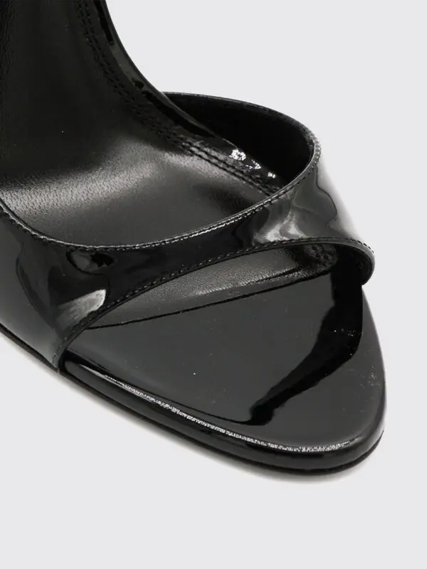 Paris Texas Lidia High-heeled Patent Leather Slingback Sandals