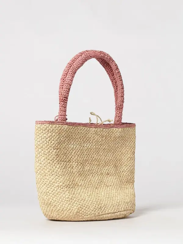 MC2 SAINT BARTH Raffia Shoulder Bag