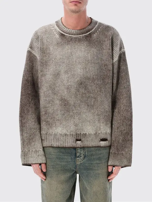 REPRESENT Wool Crew-neck Pullover