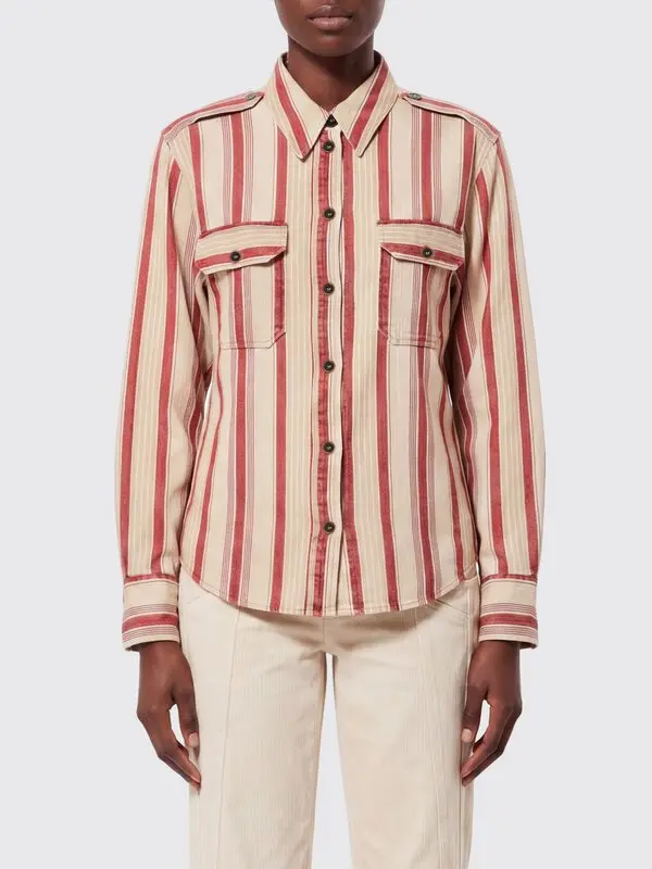Isabel Marant Étoile Striped Cotton Shirt