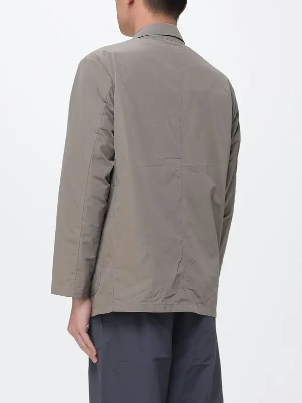 GOLDWIN Single-breasted Nylon Blazer - Olive