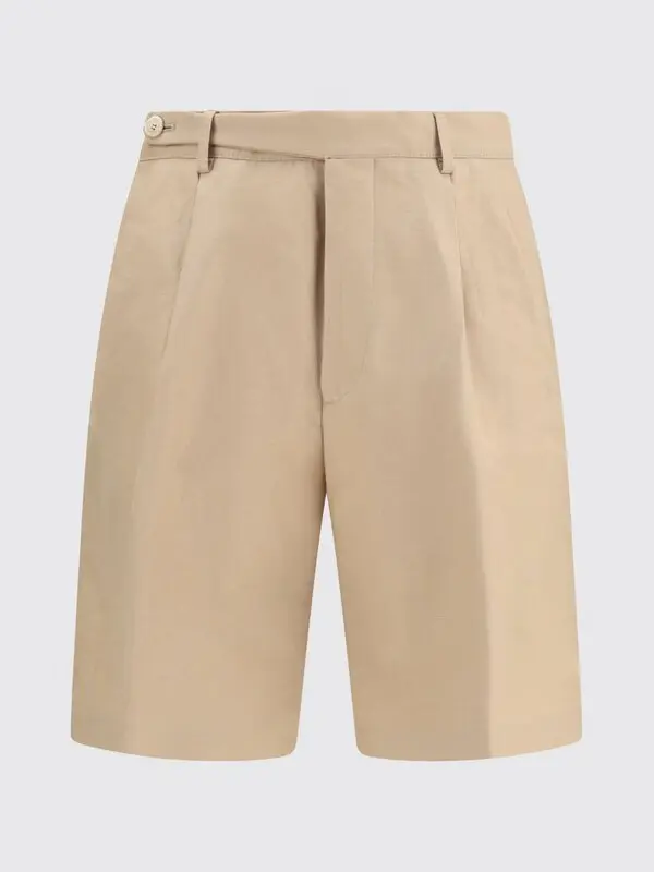 Brunello Cucinelli Cotton And Linen Blend Tailored Shorts