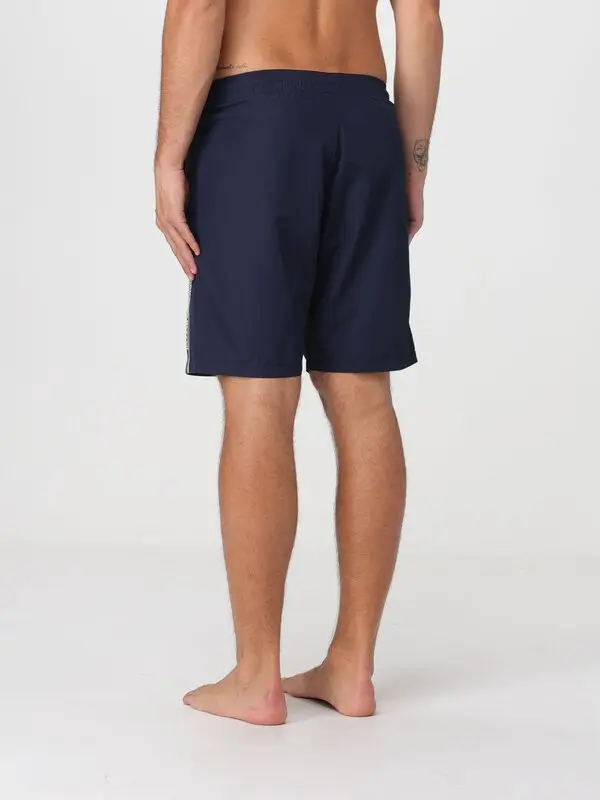 Emporio Armani Boxer Swim Shorts - Blue