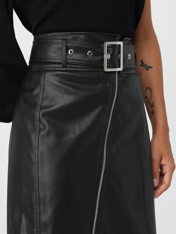 Karl Lagerfeld Leather Skirt