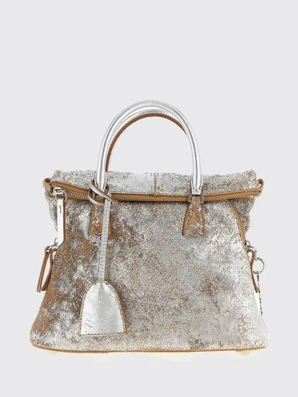 MAISON MARGIELA 5ac Used Laminated Suede Bag