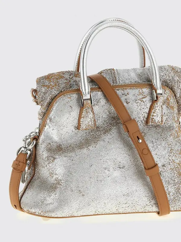 MAISON MARGIELA 5ac Used Laminated Suede Bag