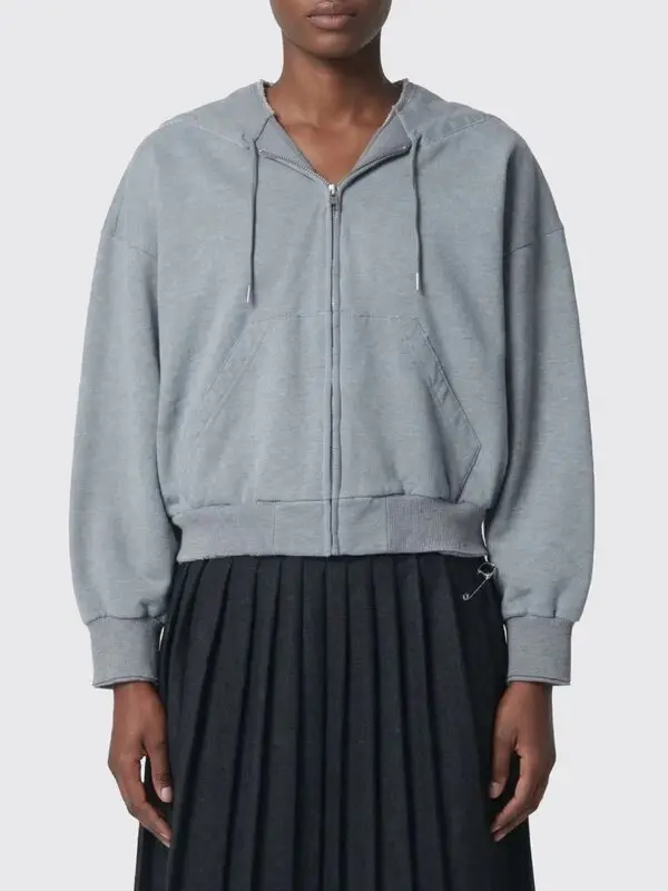 MAISON MARGIELA Cotton Zip-up Sweatshirt