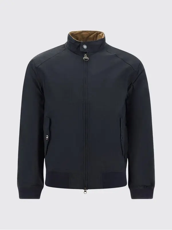BARBOUR INTERNATIONAL Cotton Blend Rectifier Harrington Bomber - Navy