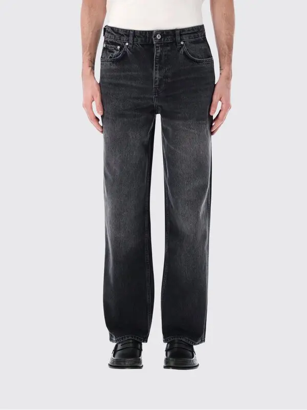 REPRESENT Wide-leg Cotton Denim Jeans