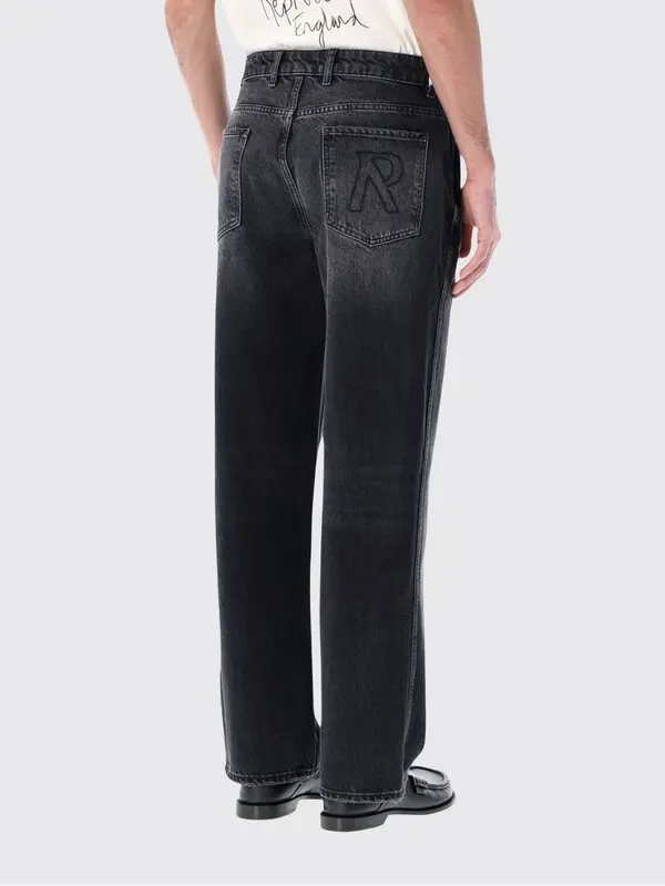 REPRESENT Wide-leg Cotton Denim Jeans