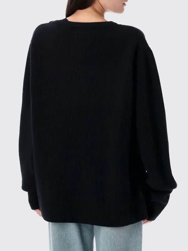 Extreme Cashmere Relaxed Fit Crewneck Sweater - Black