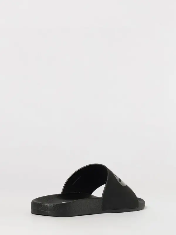 Just Cavalli Printed Rubber Sliders - Black 1
