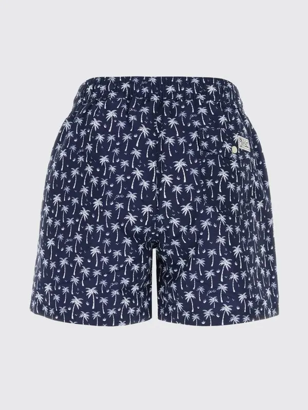Polo Ralph Lauren Printed Boxer Swim Trunks