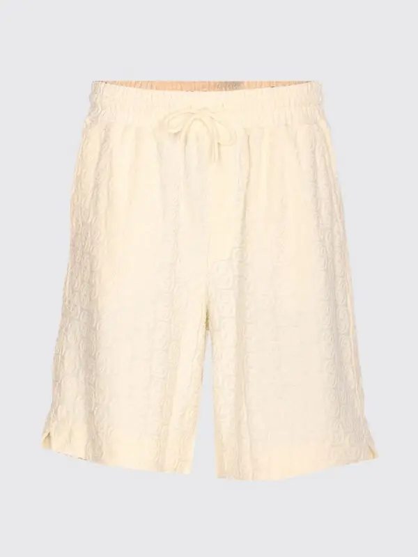 Drole De Monsieur Textured Shorts - White