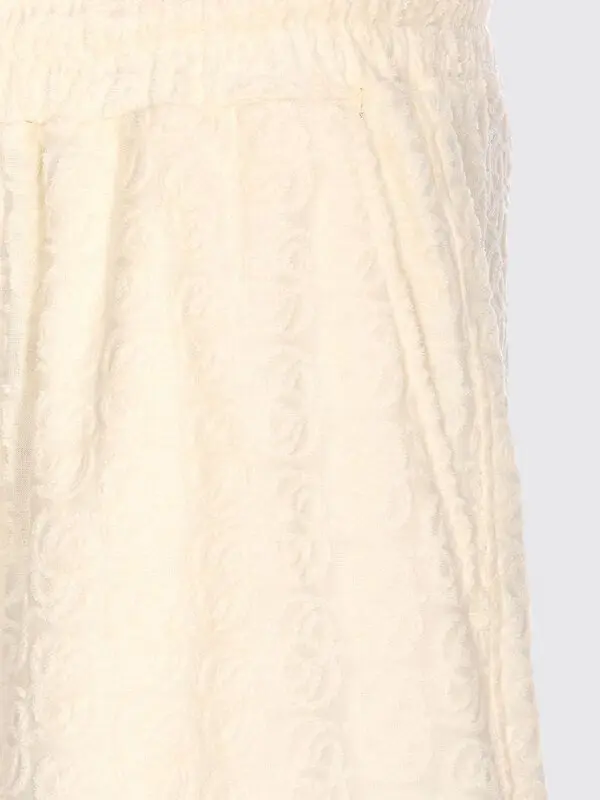 Drole De Monsieur Textured Shorts - White