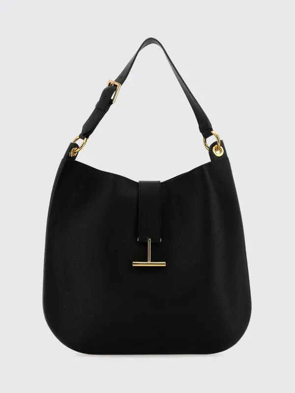 TOM FORD Tara Grained Leather Bag