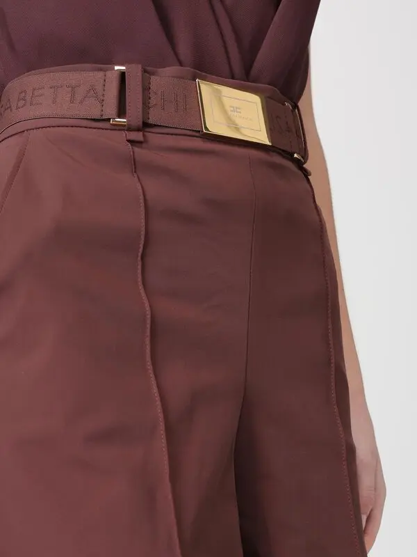 Elisabetta Franchi Shorts Colour - Cocoa