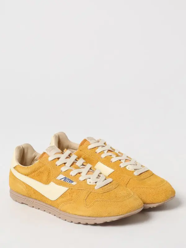 AUTRY Suede Trainers - Ocher